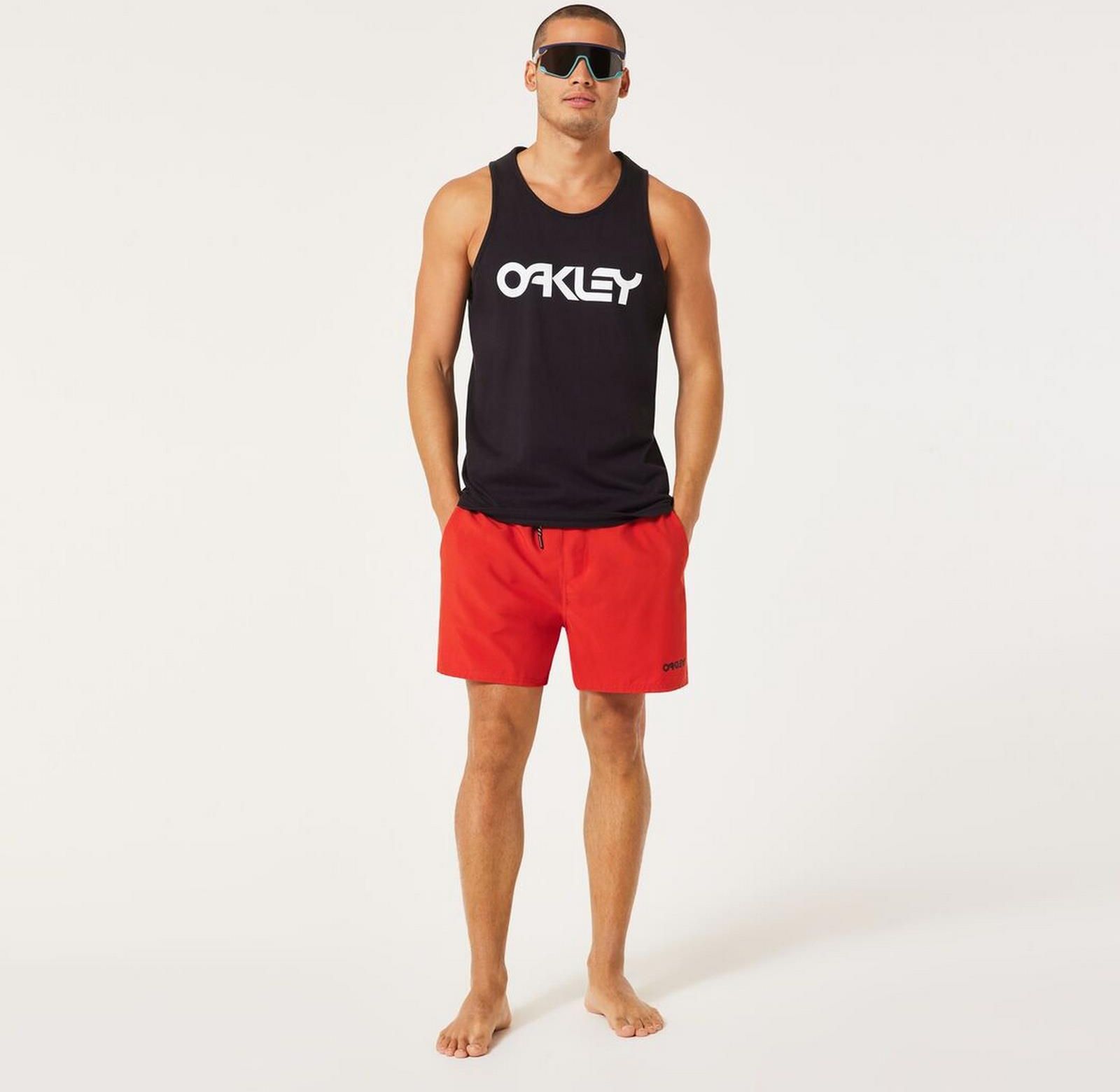 Kąpielówki męskie Oakley BEACH VOLLEY 16 czerwone FOA404310-4CH - Ceny ...