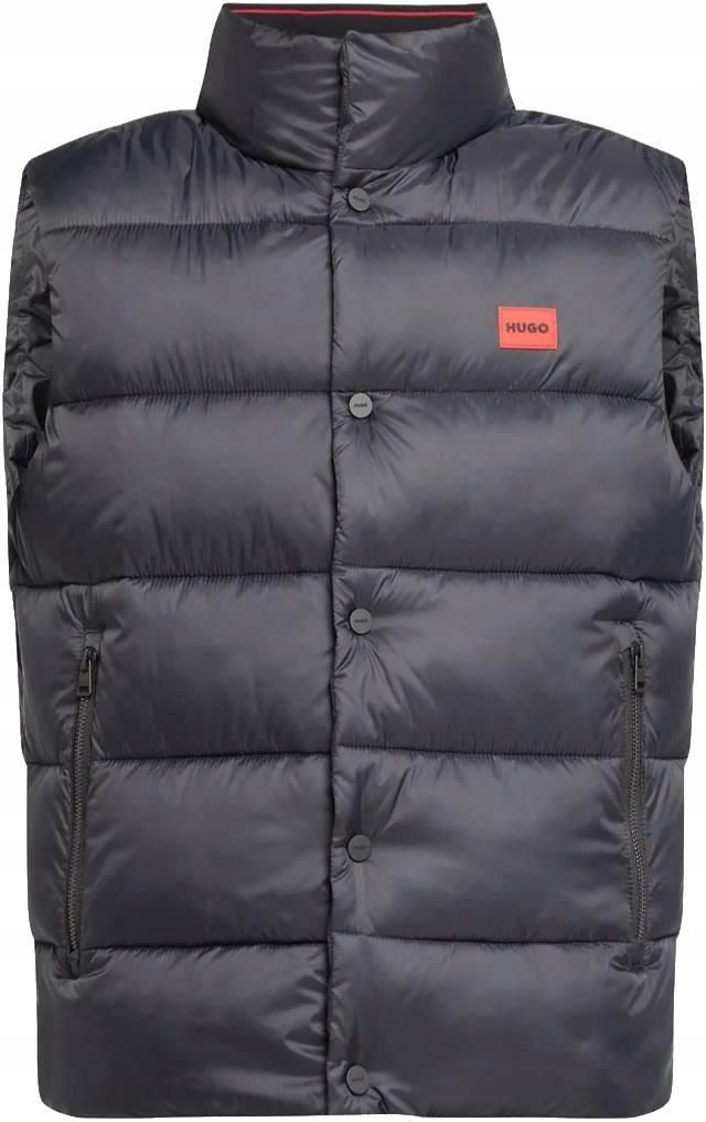 Kamizelka puchowa HUGO BOSS Bezrękawnik męski pikowany bez kaptura r. L ...