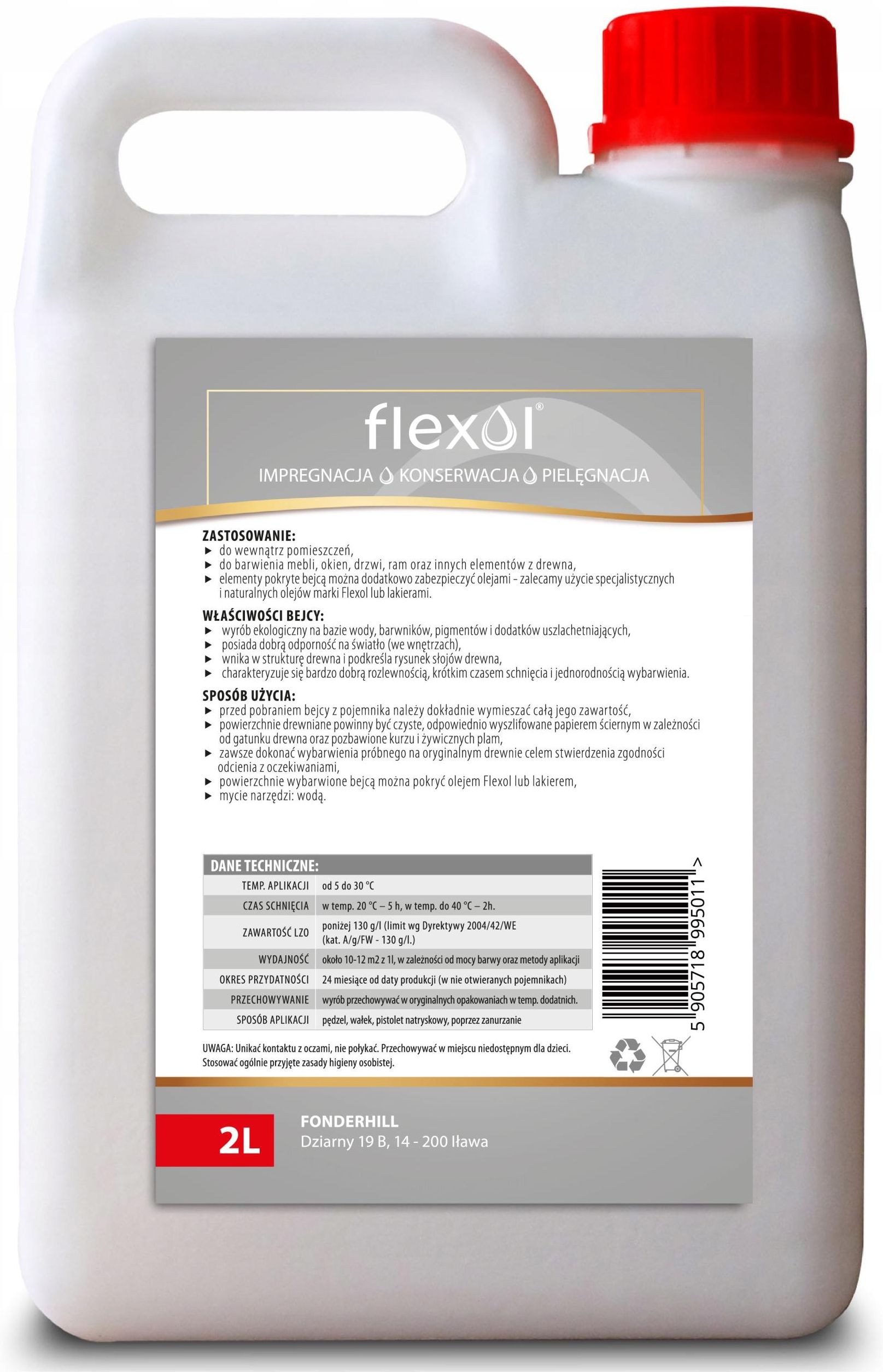 Flexol Bejca Do Drewna Mahoń Wewnętrzna W Kolorze 2L 5640823 - Opinie i ...
