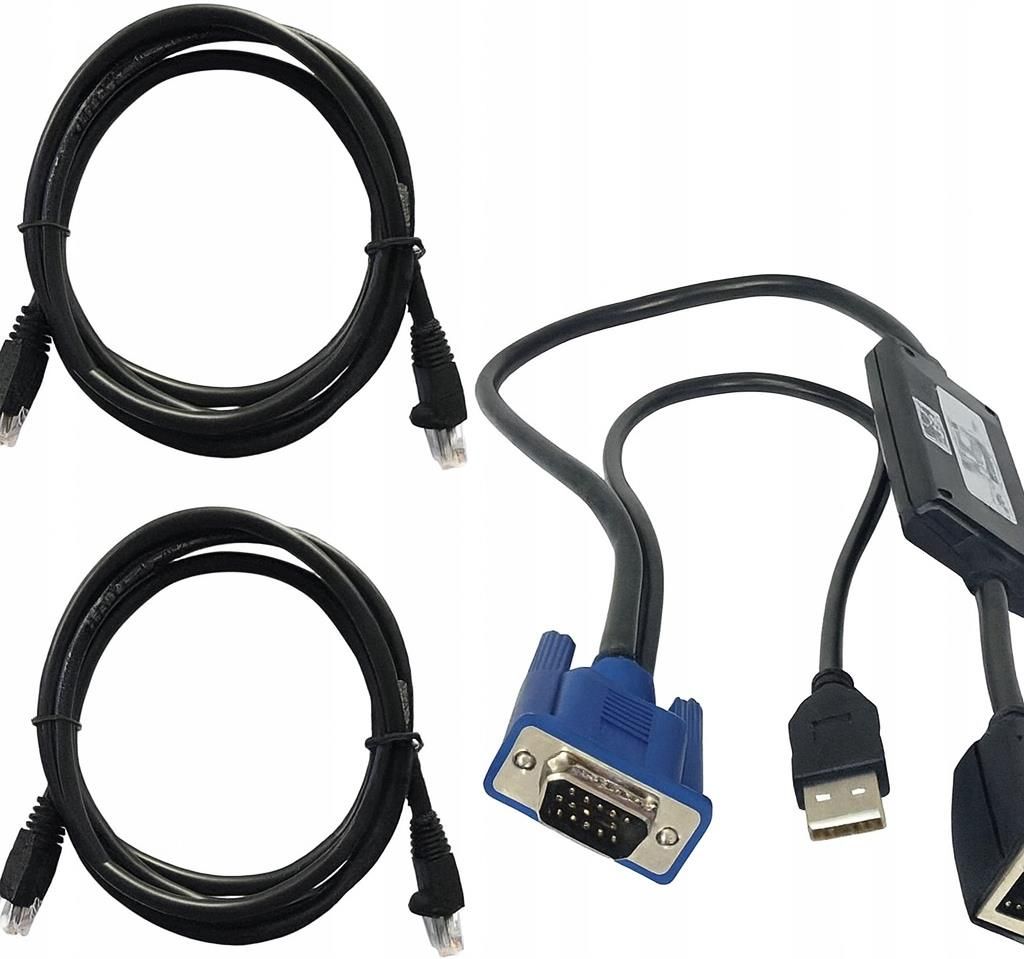 Dell Sip Server Interface Pod do Kvm – nowy, komplet z kablami - Opinie ...