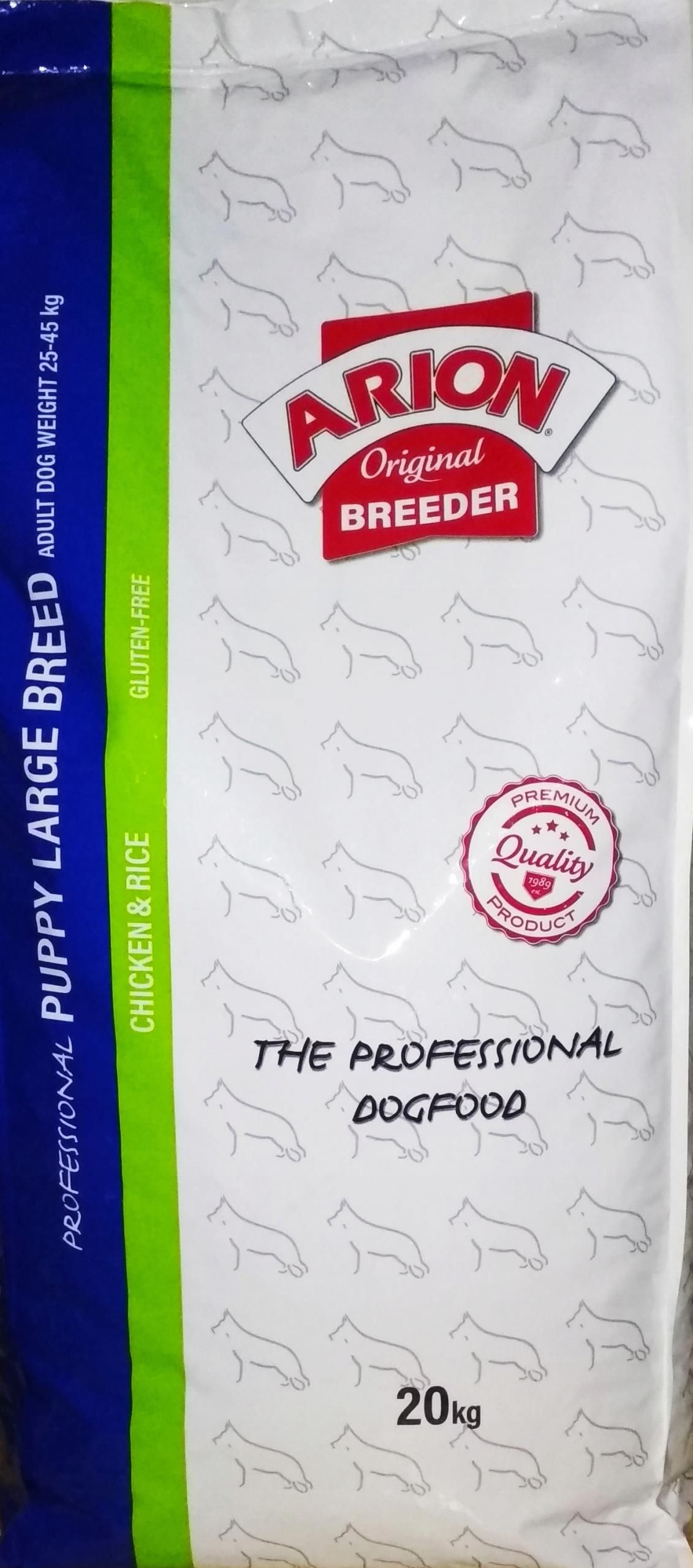 Karma Arion Original Chicken Puppy Large 20Kg - Ceny i opinie - Ceneo.pl