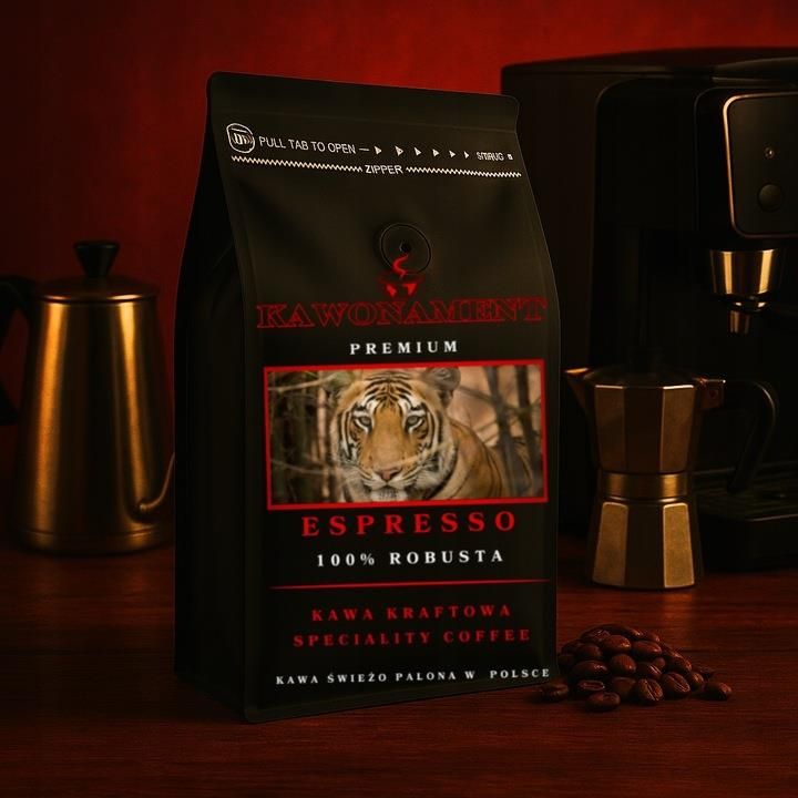 Kawa Kawa mielona 1kg ESPRESSO Świeżo Palona Robusta 100% - Ceny i ...