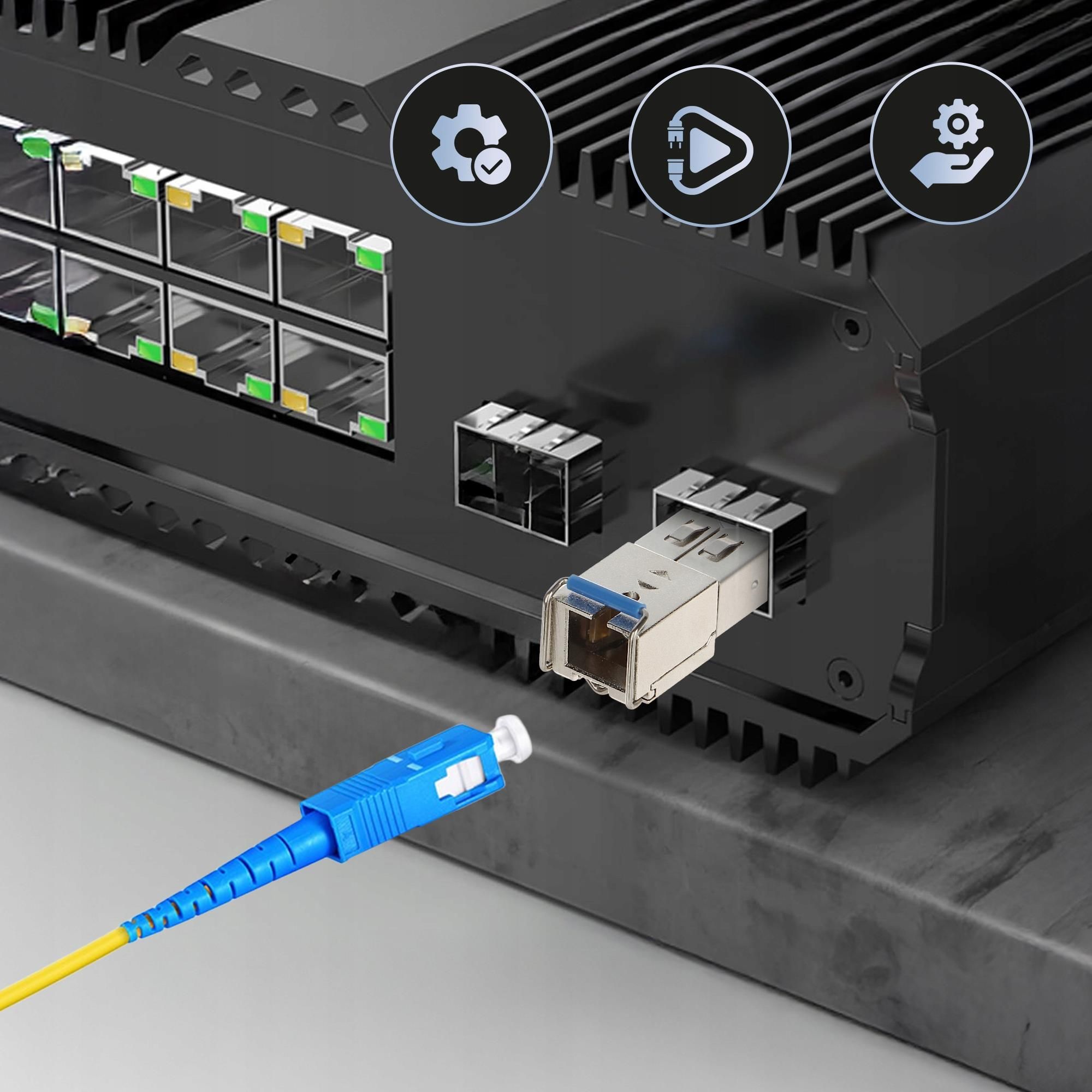 Extralink Moduł Sfp Wdm 1,25Gbps 1310/1550nm single mode 20km Sc Dom ...
