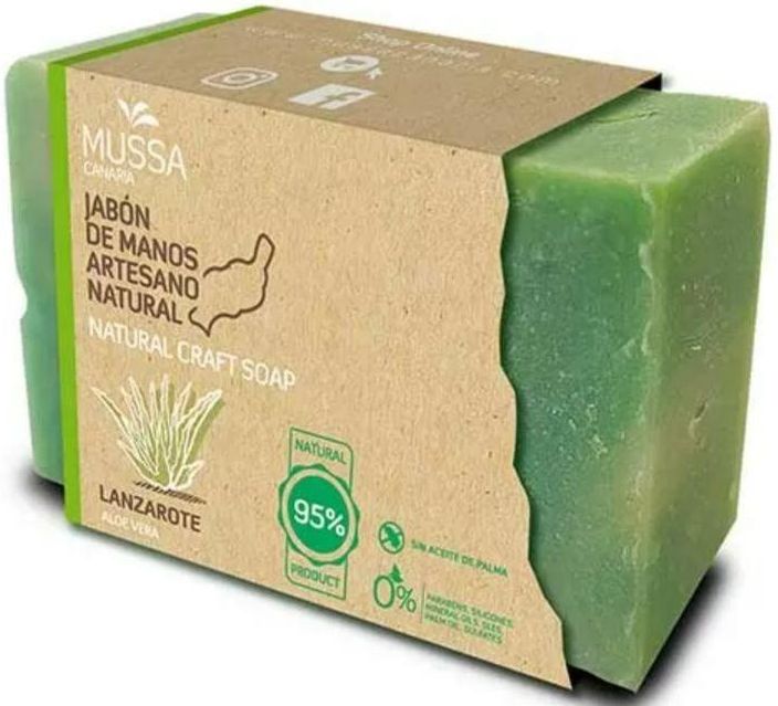 Mydło Natural Aloe Vera Soap Lanzarote Mussa Canaria 100g. Mydło ...