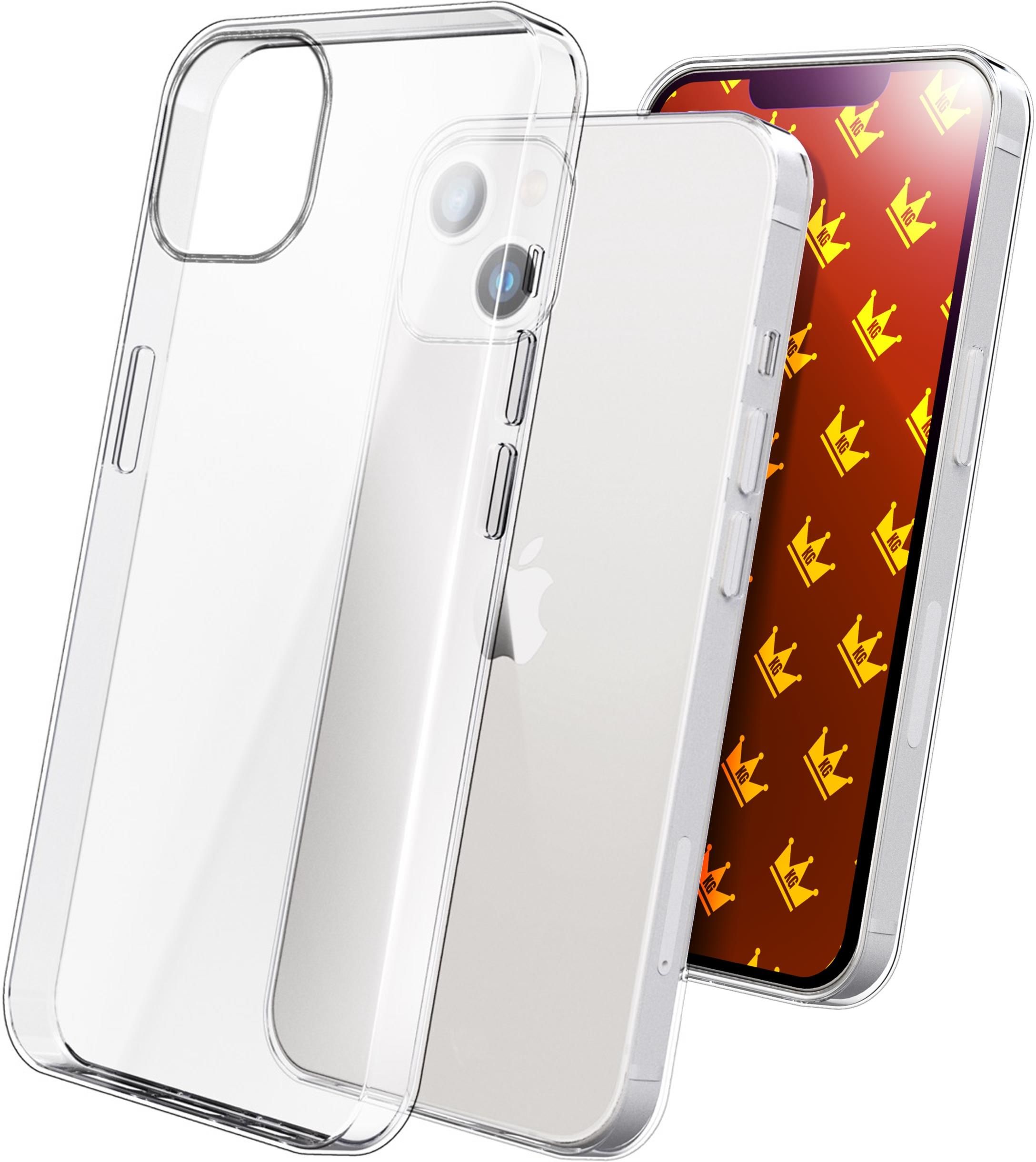 Kingglass Etui Do Apple iPhone 13 14 (Przezroczyste, Silikonowe ...