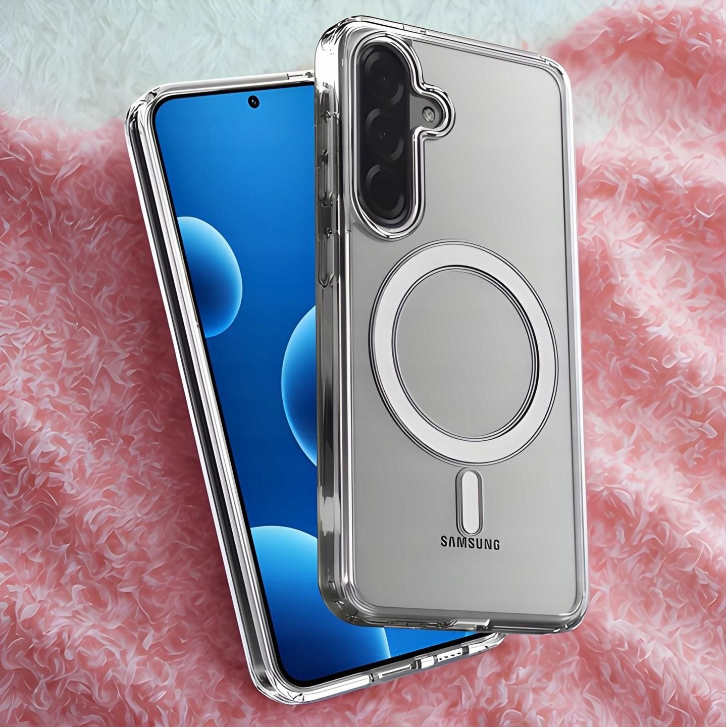 Cosmotel Etui Anti-Shock Magsafe Case Szkło 5D Do Samsung Galaxy A56 5G ...