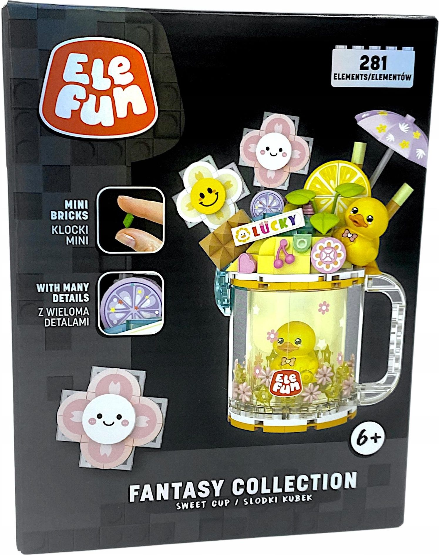 Elefun Fantasy Collection Słodki Kubek Żółty Klocki 281el. - ceny i ...