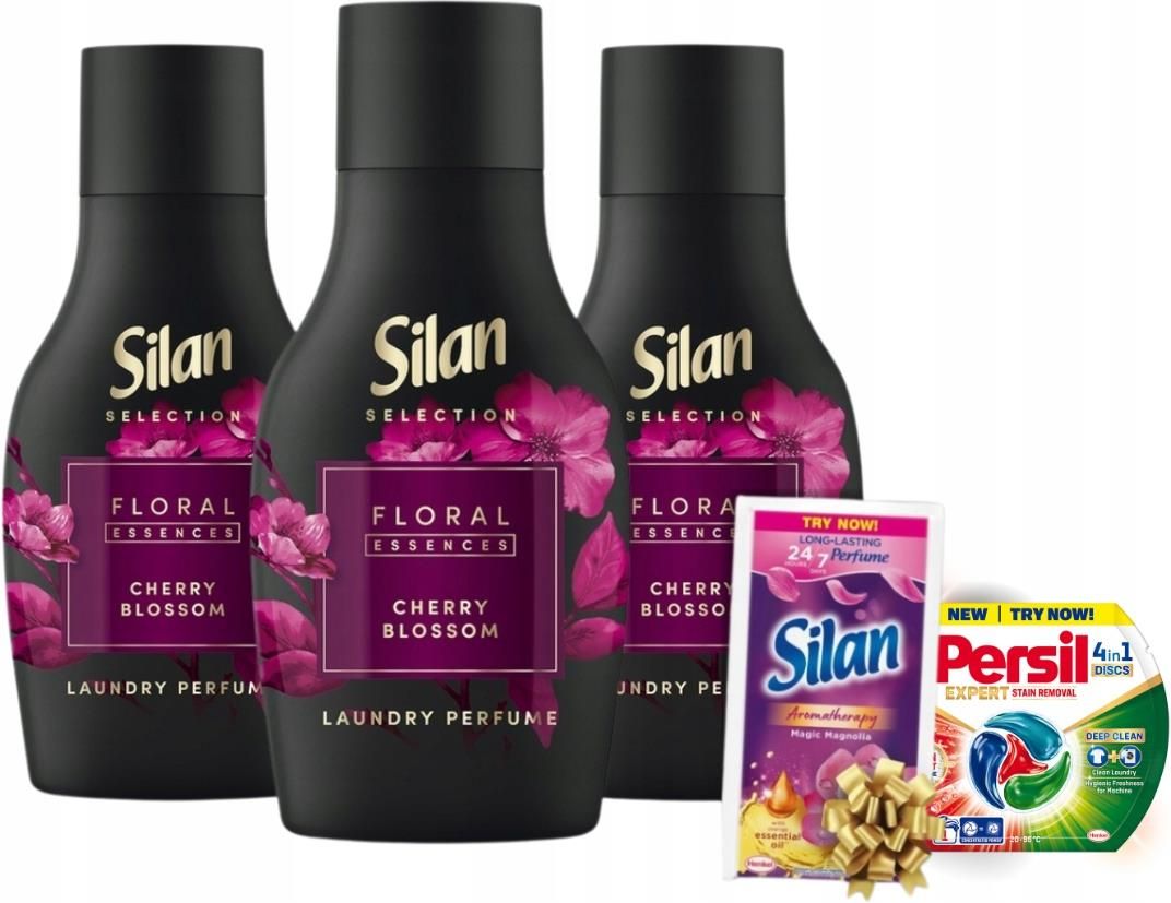 Silan Selection Perfumy Do Prania Cherry Blossom 540ml x3 - Opinie i ...