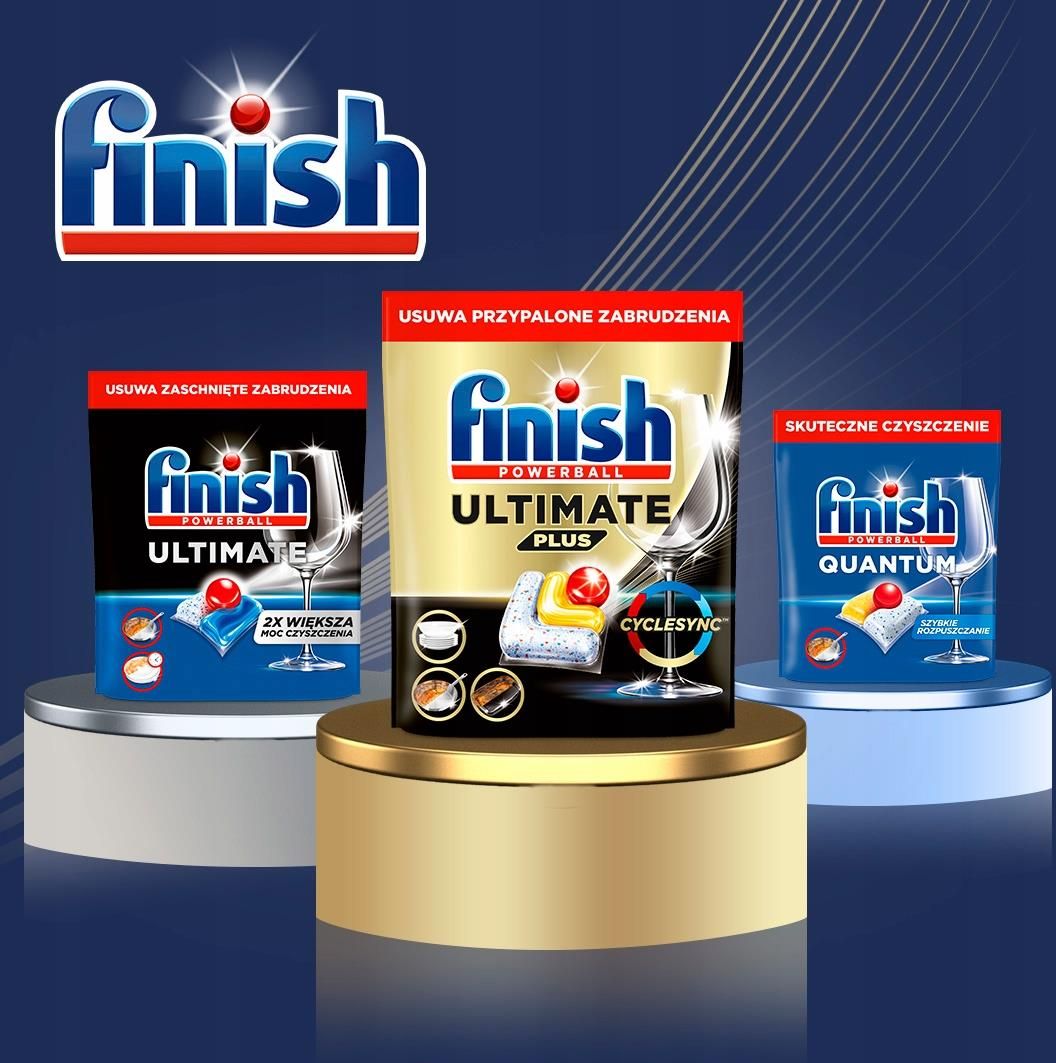 Finish Kapsułki Do Zmywarki Ultimate Plus All In One Regular 4x25 ...