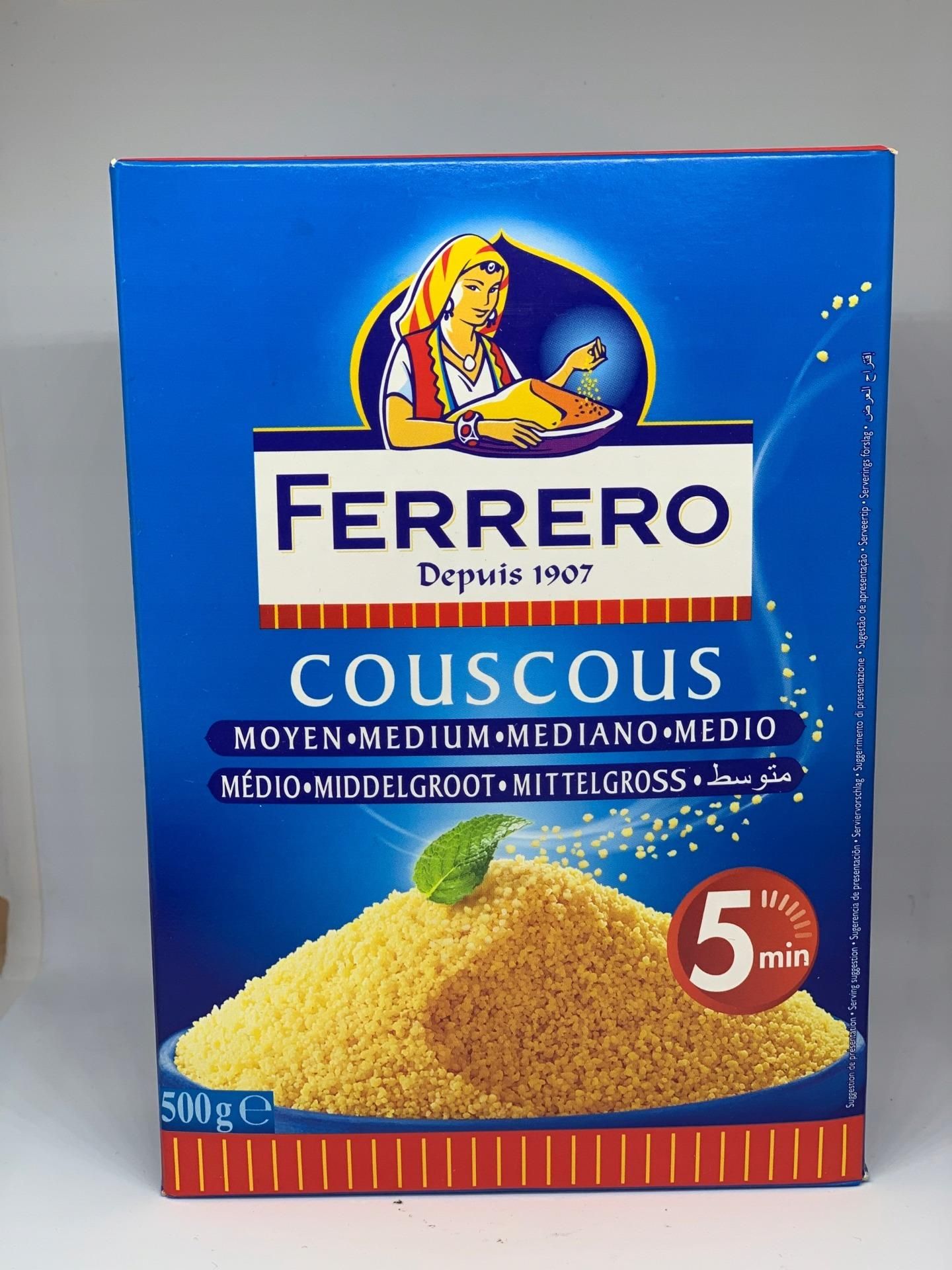 Kuskus Ferrero 500g Średnioziarnisty – Wysokiej Jakości Semolina - Ceny ...