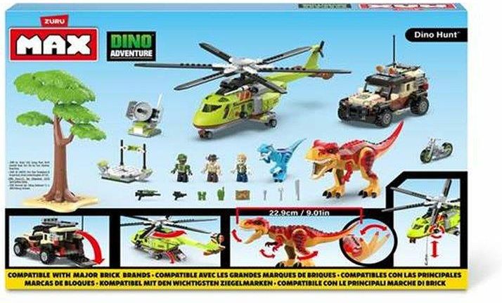 Zuru Building Game + Figures Max Dino 33X48,3 7,6Cm 592 Pieces ...