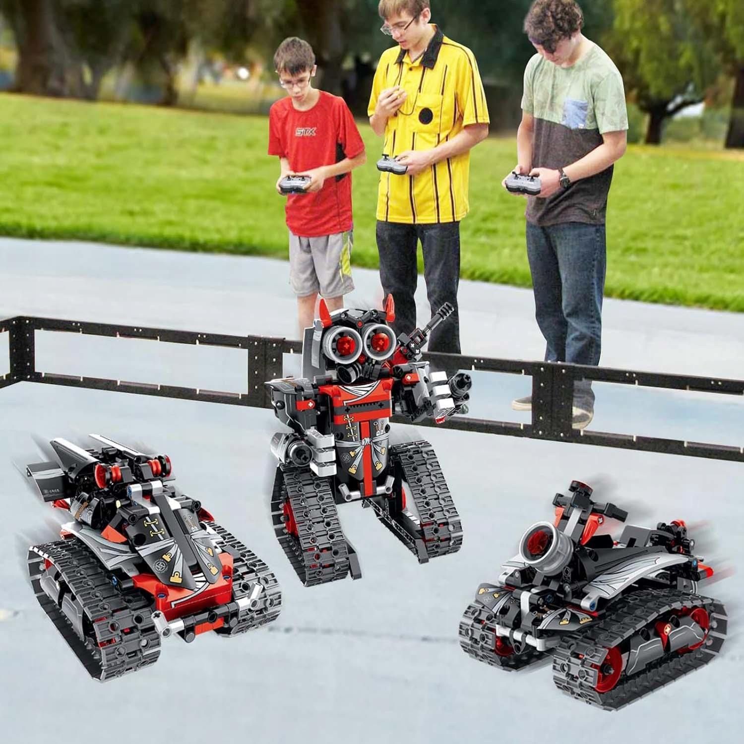 Bedee Klocki Technic Robot Zdalnie Sterowany Zabawka Budowlana Stem ...