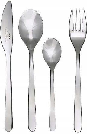 Ikea Fornuft Sztućce Komplet 24szt. Stal Nierdz (70014999) - Opinie i ...
