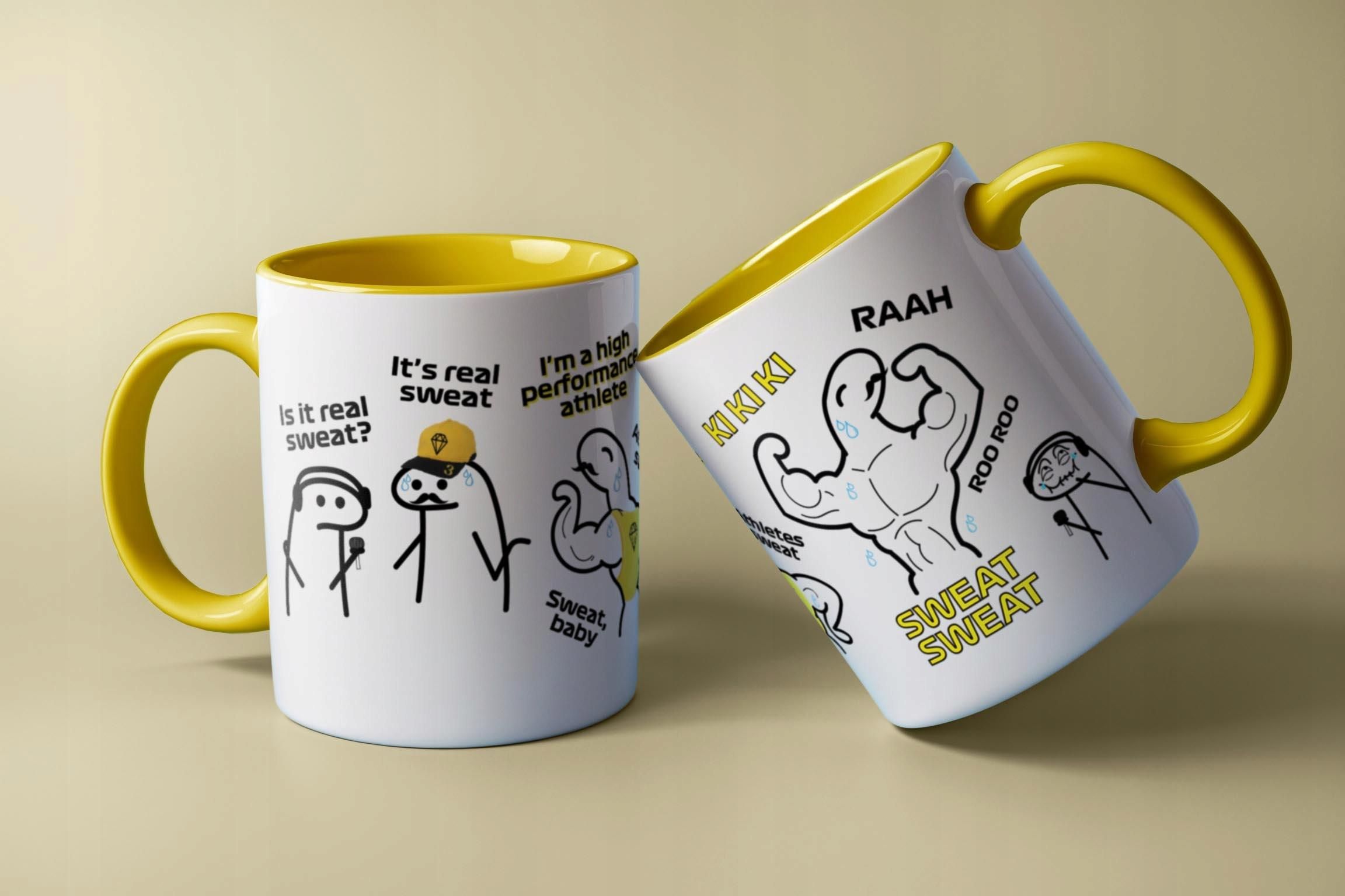 Kubek Formuła 1 Sweat Sweat Daniel Ricciardo F1 Żółty - Opinie i ...