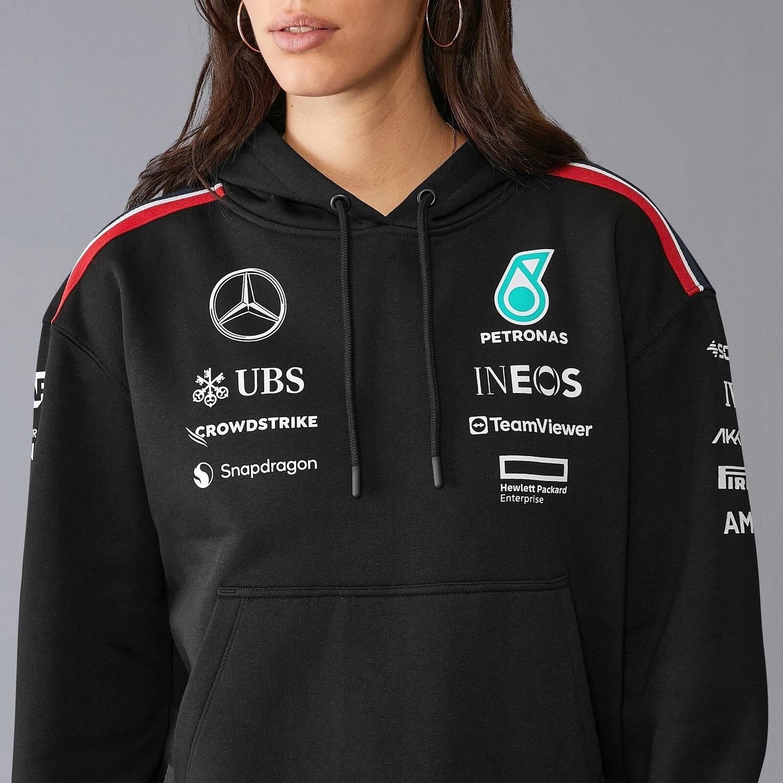 Bluza damska z najnowszej kolekcji Teamwear zespołu Mercedes Amg F1 roz ...