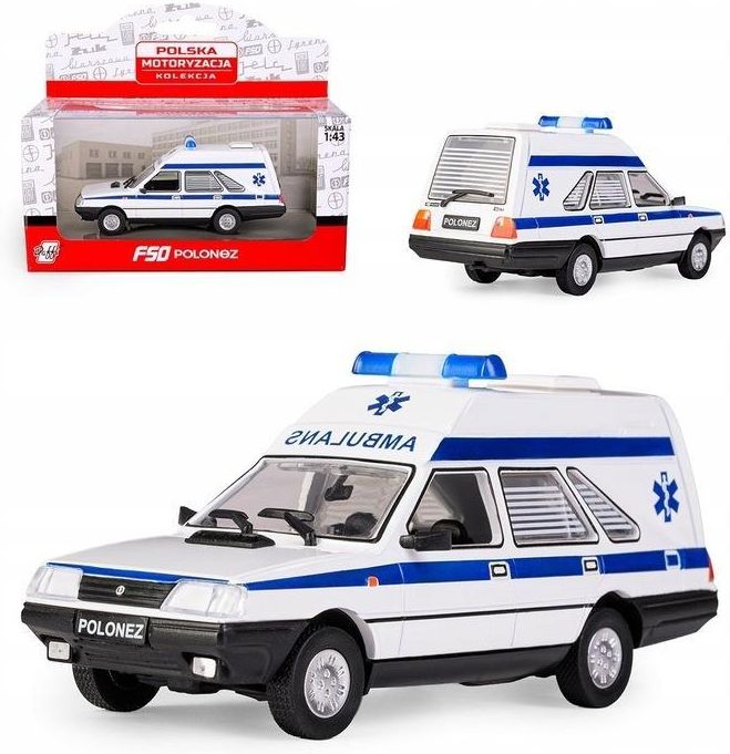 Daffi Polonez Cargo Ambulans 1:43 - Ceny i opinie - Ceneo.pl