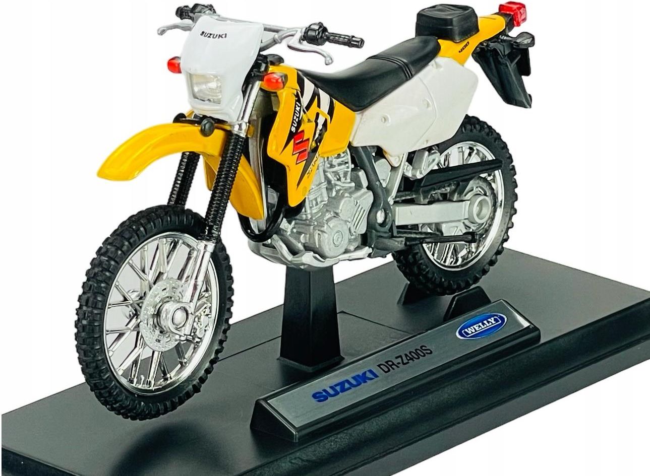 Welly Suzuki Dr-Z400S Model Metal Motor 1:18 Cross 62038314 - Ceny i ...