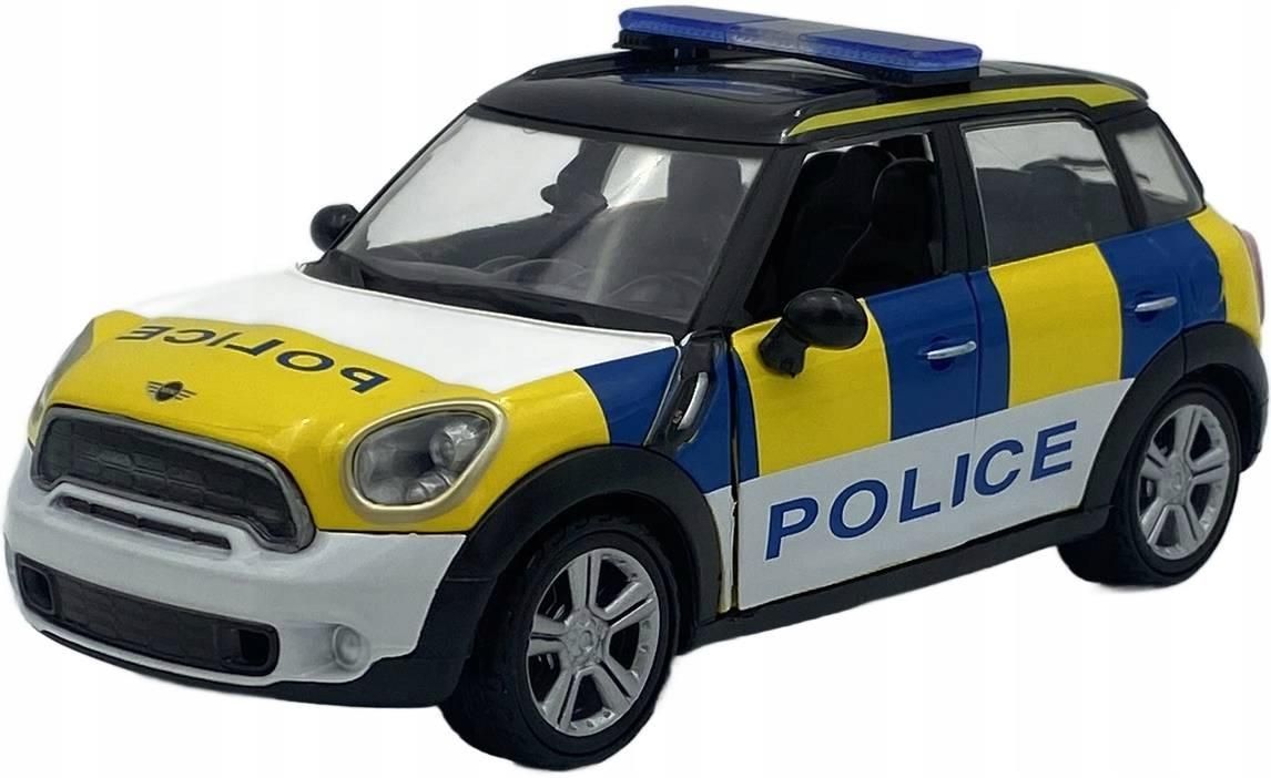 Motormax Mini Cooper S Countryman Police Policja Model 1:24 79751 ...