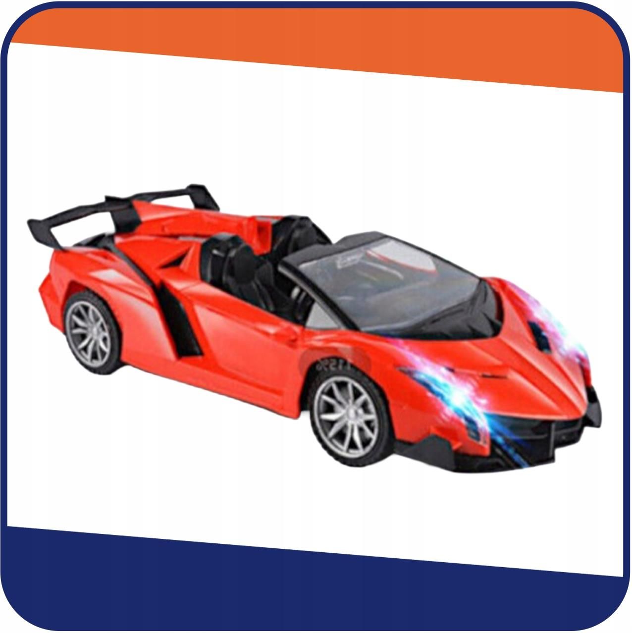Lamborghini Cabrio Rc 1:18 Sportowy Samochód Zdalnie Sterowany Led ...
