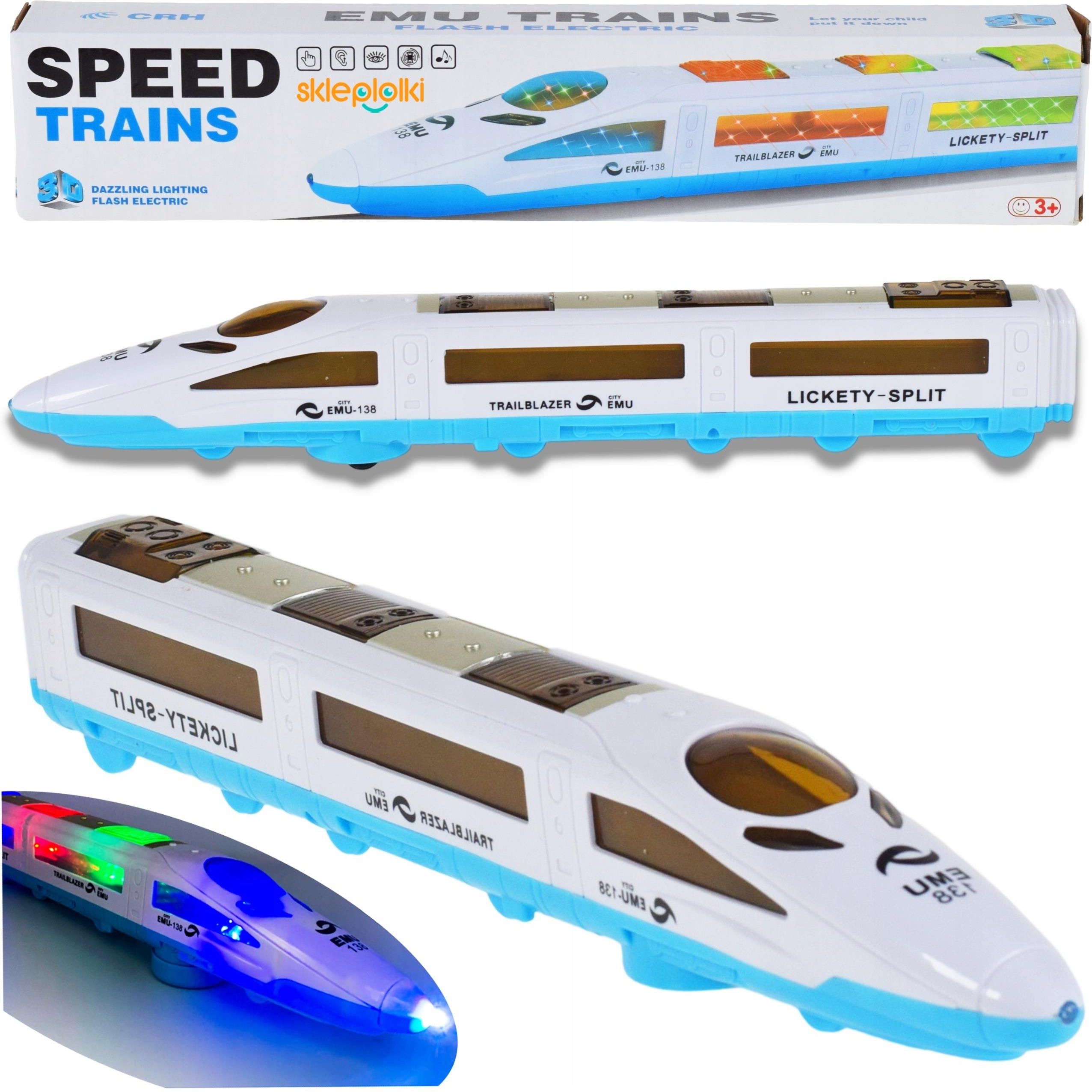 Skleplolki Pociąg Express Kolejka Ciuchcia Interaktywna Na Baterie ...