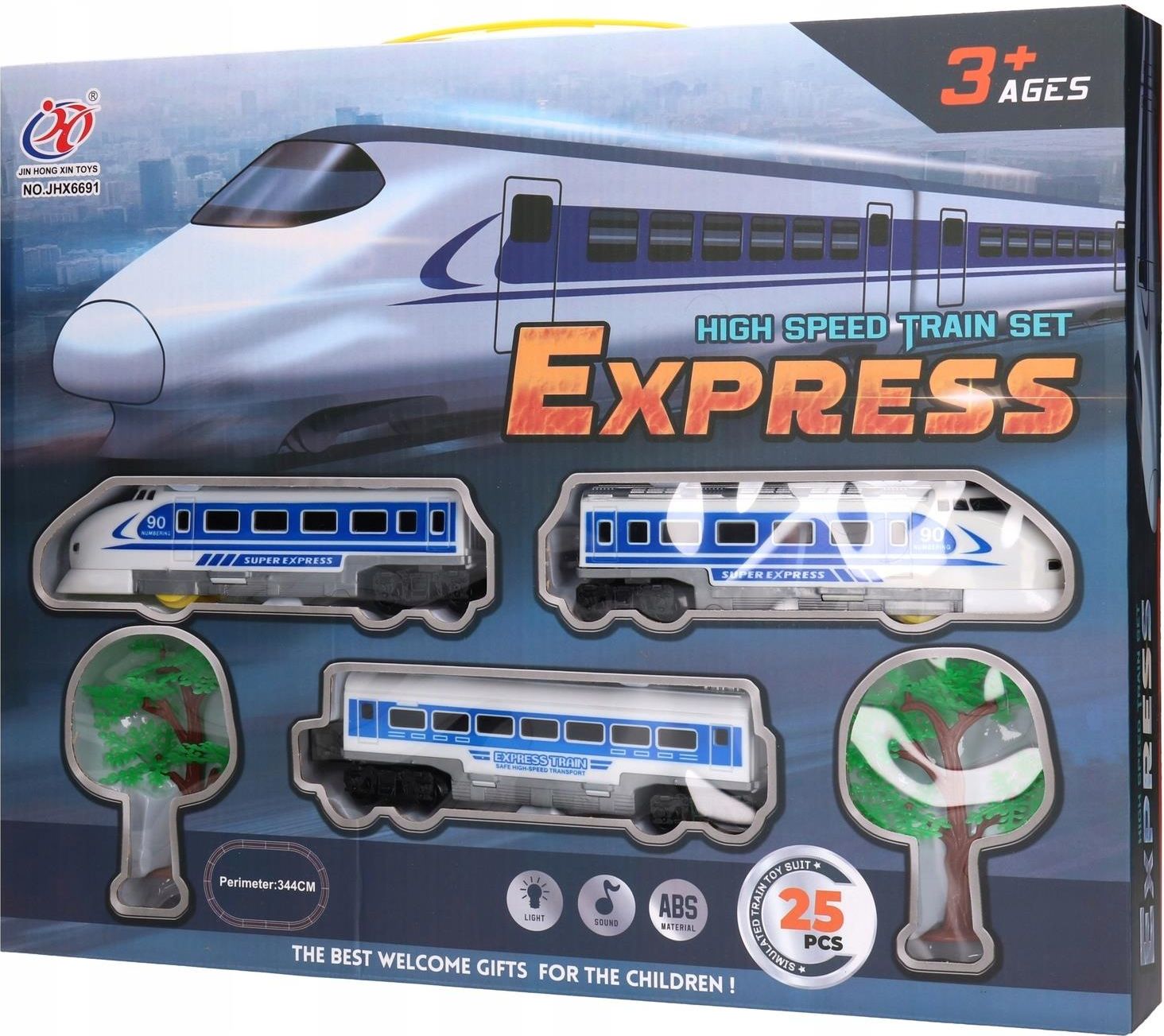 Biały Kolejka Na Baterie, Pociag Express 5027 - Ceny i opinie - Ceneo.pl