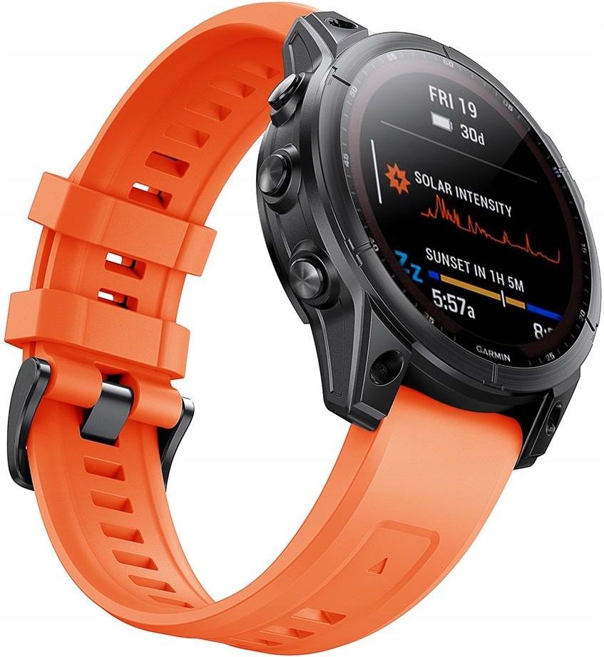 E-Inventory Pasek Quickfit Do Garmin Fenix 5 6 7 8 47mm Pro Solar ...