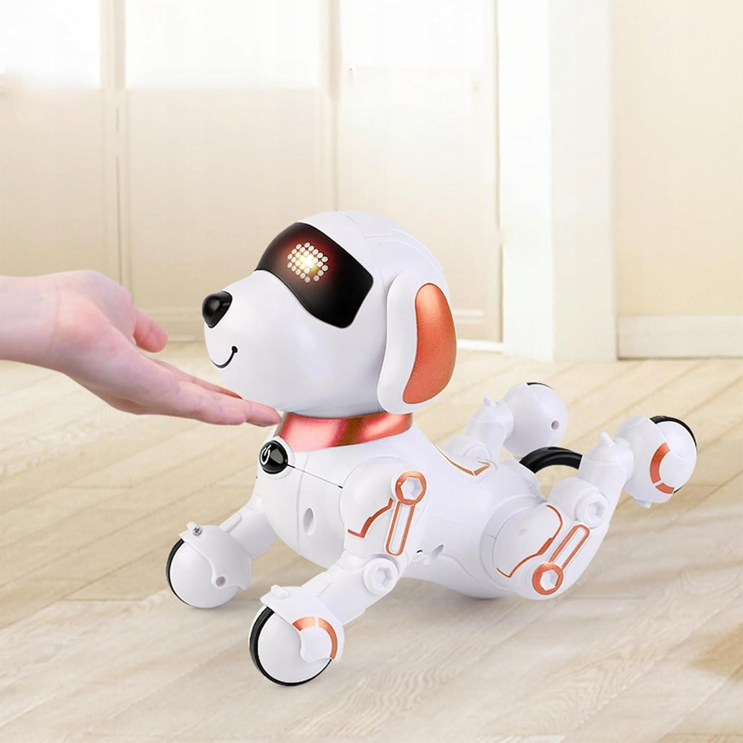 Bedee Interaktywny Robo Pies Zdalnie Sterowany Głosem Pilot Komendy ...