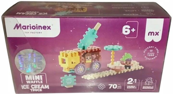Marioinex Mini Waffle Ice Cream Truck 70 El. Toy Factory - ceny i ...