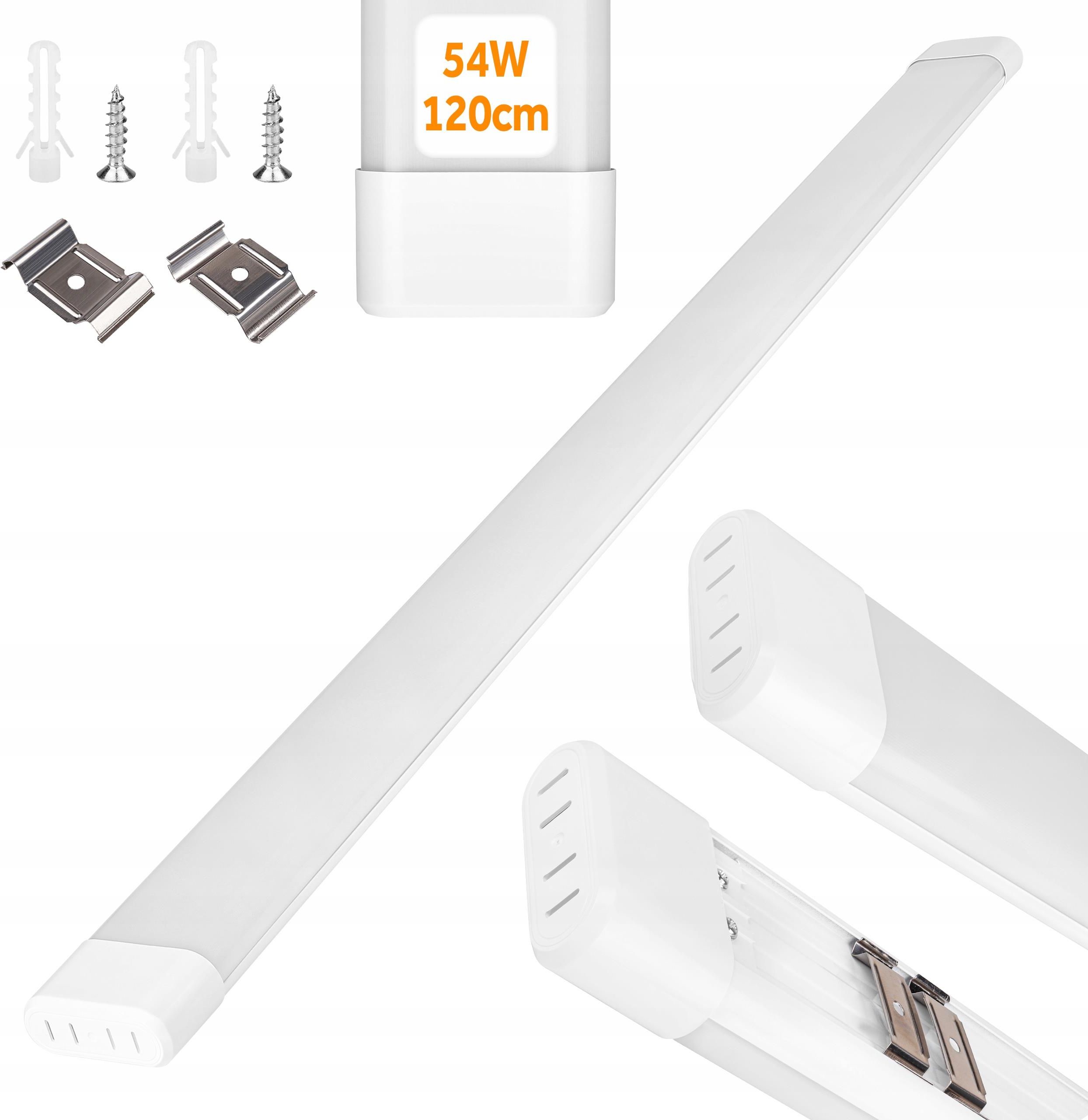 Masterled Lampa Led Panel 120Cm 54W Oprawa Sufitowa Do Garażu Natynkowy ...