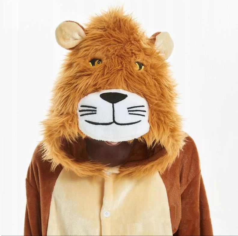 Lew Piżama Kombinezon Kigu Przebranie Onesie 110 CH4F - Ceny i opinie - Ceneo.pl