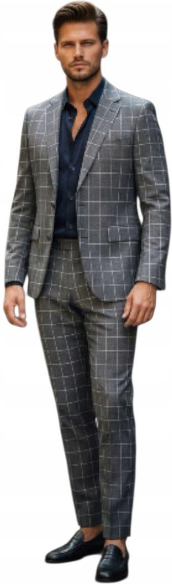 Garnitur komplet Gust Man Slim Fit Wizytowa Sportowy r. 50/33 M - Ceny ...