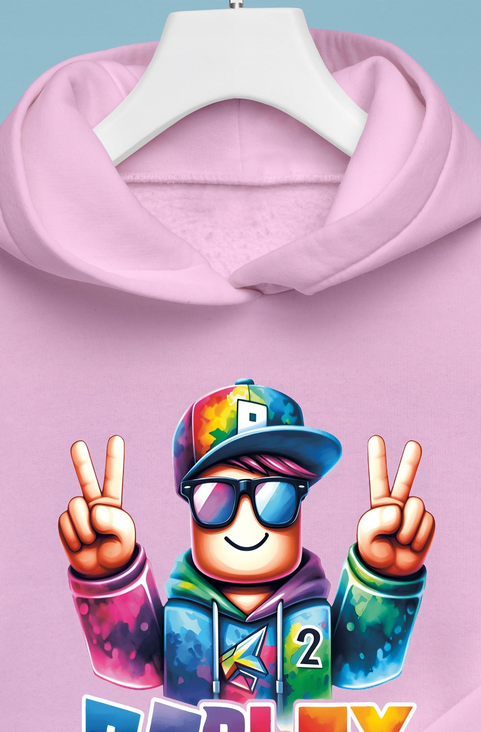 Bluza Dziecięca Roblox 134-140 Z Kapturem Bawełniana Jakość - Ceny i ...