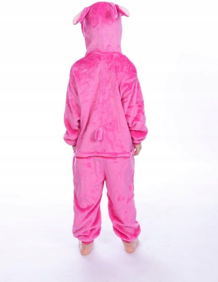 Stitch Stich Różowy Piżama Kombinezon Kigu Onesie przebranie 140 CH4Y ...