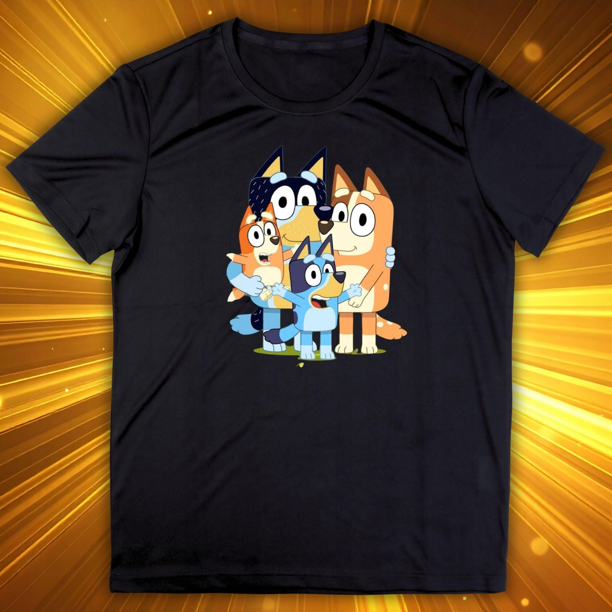 Koszulka T-shirt Dziecięcy Bluey Bingo Blue Bajka Dzieci - Ceny i ...
