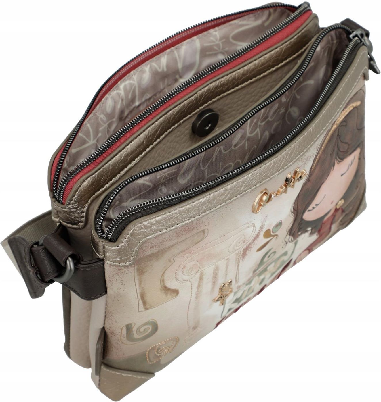 Anekke torebka damska na ramię listonoszka Muse 42703-160 - Ceny i ...