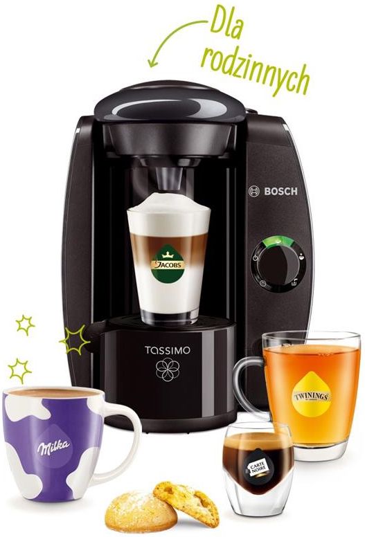 BOSCH Tassimo Fidelia TAS 4012 T40 (czarny) - Opinie i ceny na Ceneo.pl