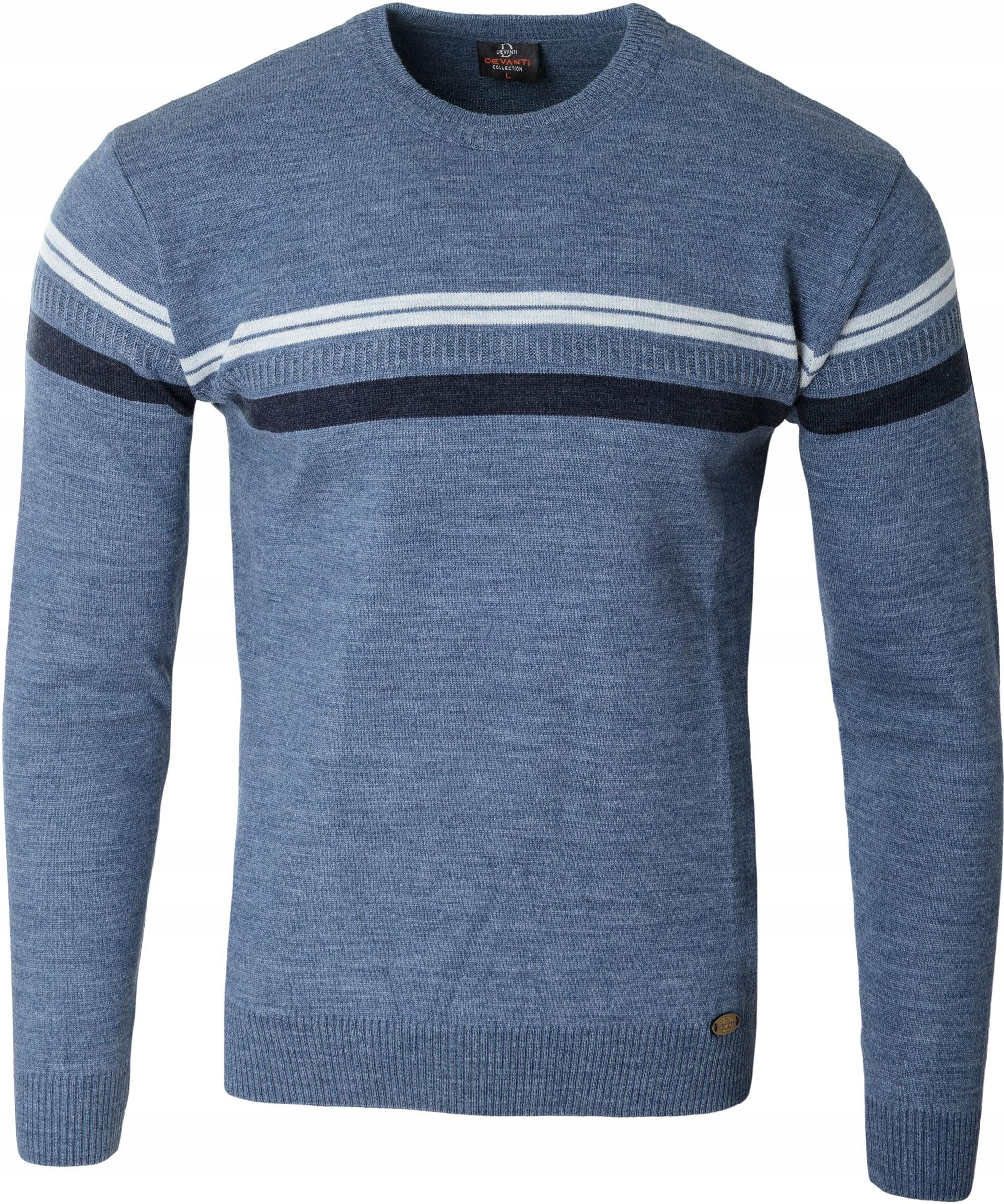 Sweter Męski Pod Szyję Klasyczny Turecki Jesienny Elastyczny XXL - Ceny ...