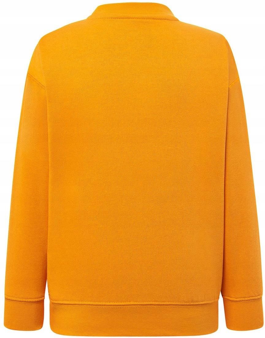 Ciepła Bluza Dresowa dziecięca Jhk SWRK-290 jasno pomarańczowa 1-2 Ph ...