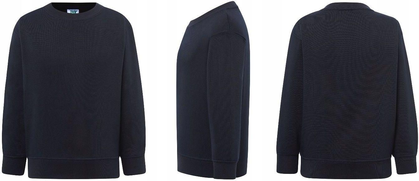 Ciepła Bluza Dresowa dziecięca Jhk SWRK-290 jasno pomarańczowa 1-2 Ph ...