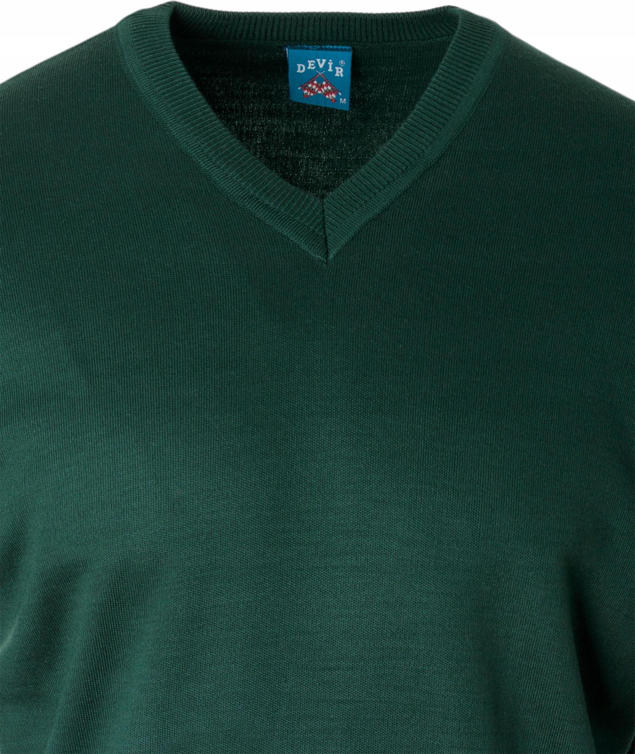 Sweter Męski Turecki Serek Klasyczny Zielony Devir Roz. L - Ceny i ...