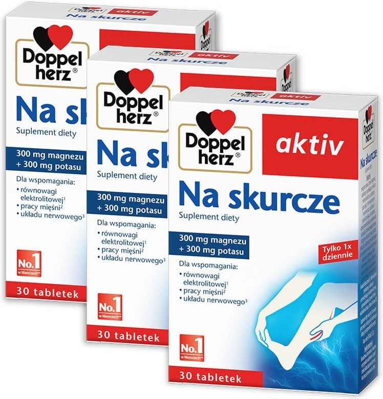 Doppelherz Aktiv Na Skurcze 3x30Tabl. - Opinie i ceny na Ceneo.pl
