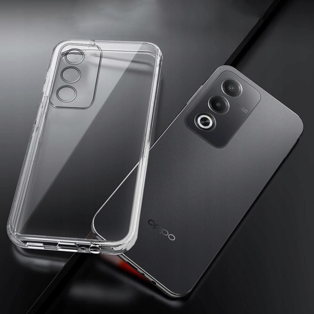 Case Etui Do Oppo A80 5G Wzmacniane 360° Silicone Szkło Ochronne Szybka ...