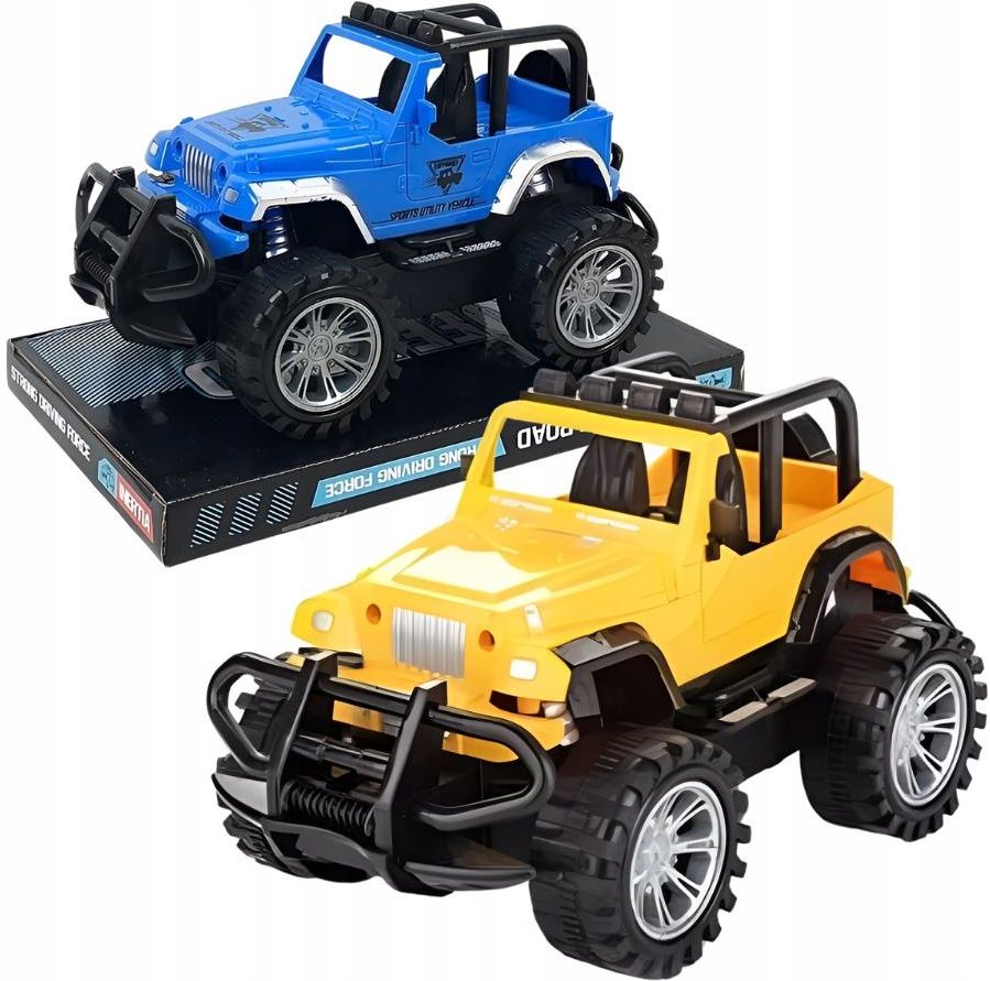 Auto Terenowe Duży Jeep Samochód Napęd Frykcyjny 22Cm - Ceny i opinie ...