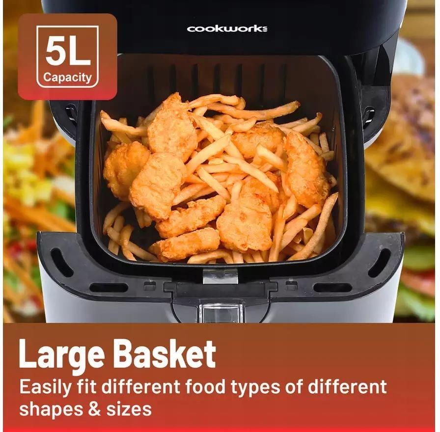 Frytkownica Cookworks KDF-596D - Opinie i ceny na Ceneo.pl