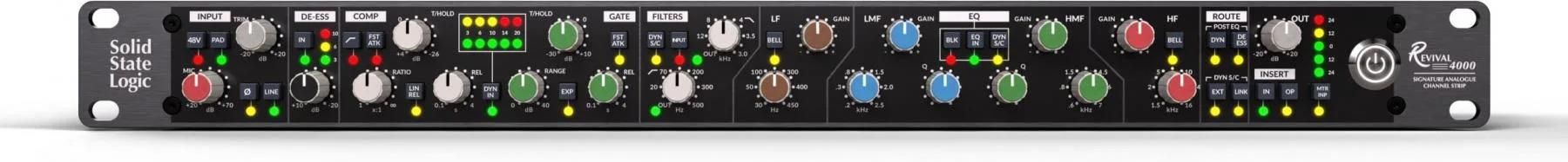 Wzmacmiacz audio SSL Revival 4000 - Analogowy channel strip - Opinie i ...