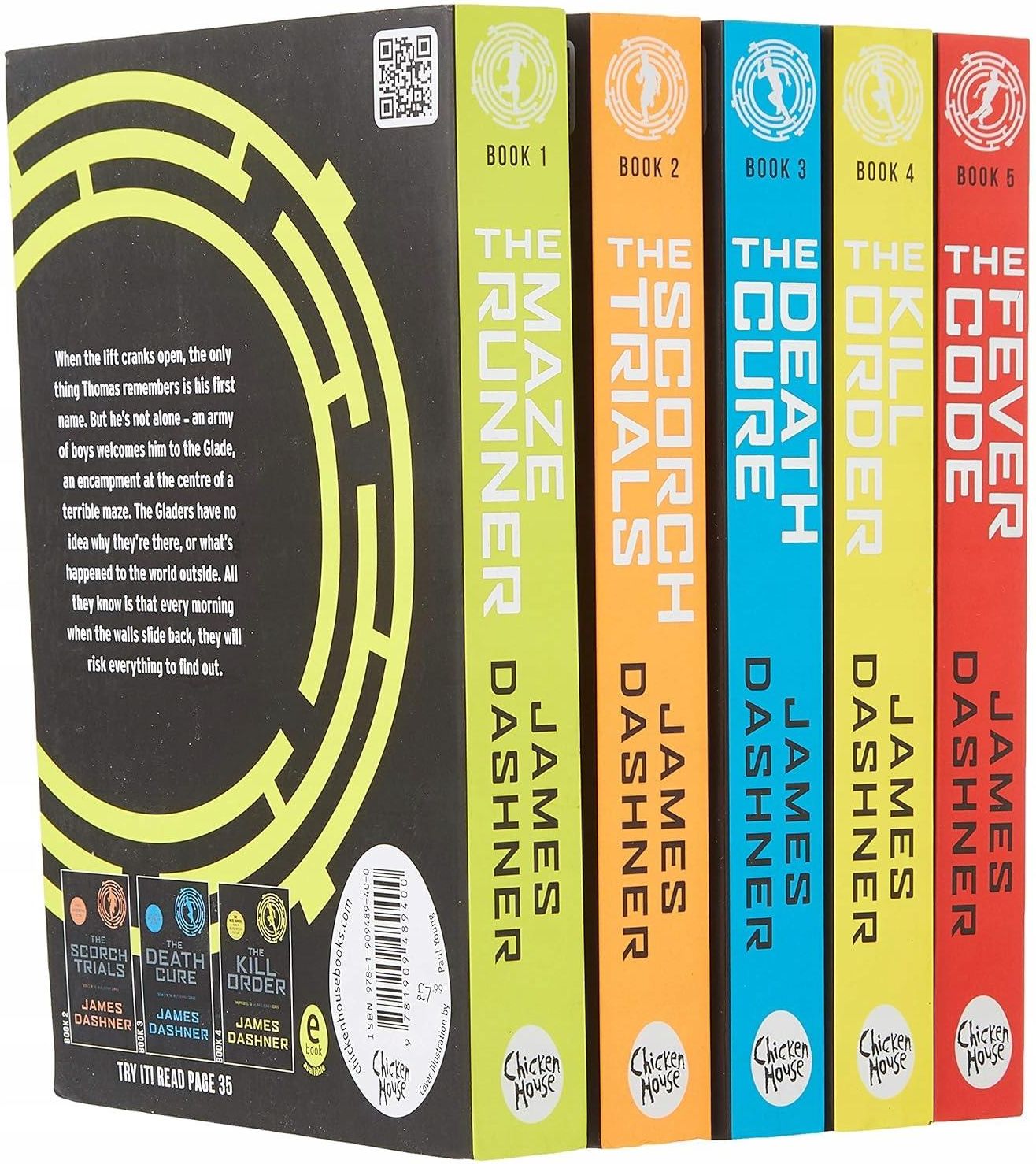 The Maze Runner Classic 5-Book Collection [Special Edition]- James ...