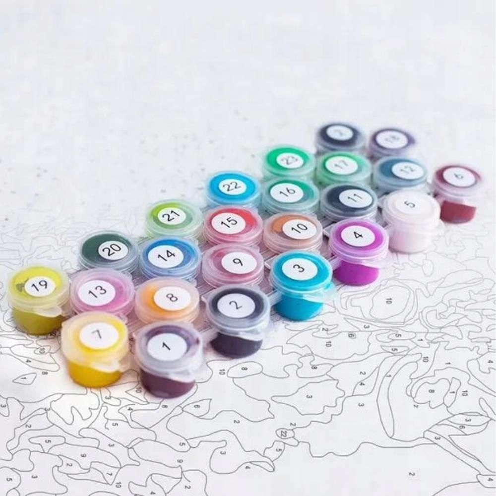 Malowanie Po Numerach Z Ramą Obrazy Do Malowania Disney Pixar Auta ...