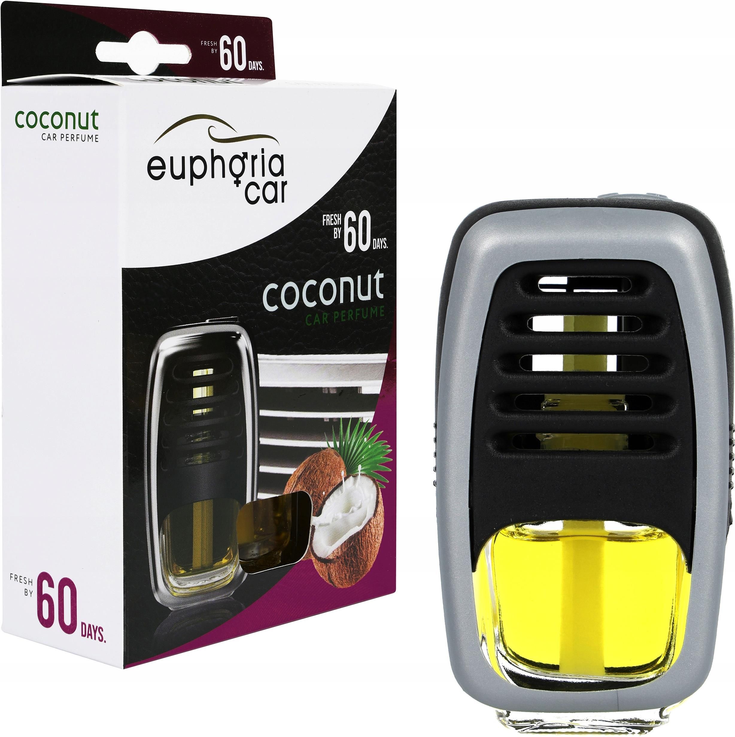 Zapach Długotrwaly 60 Dni Na Kratkę Euphoria Car Coconut - Opinie i ...