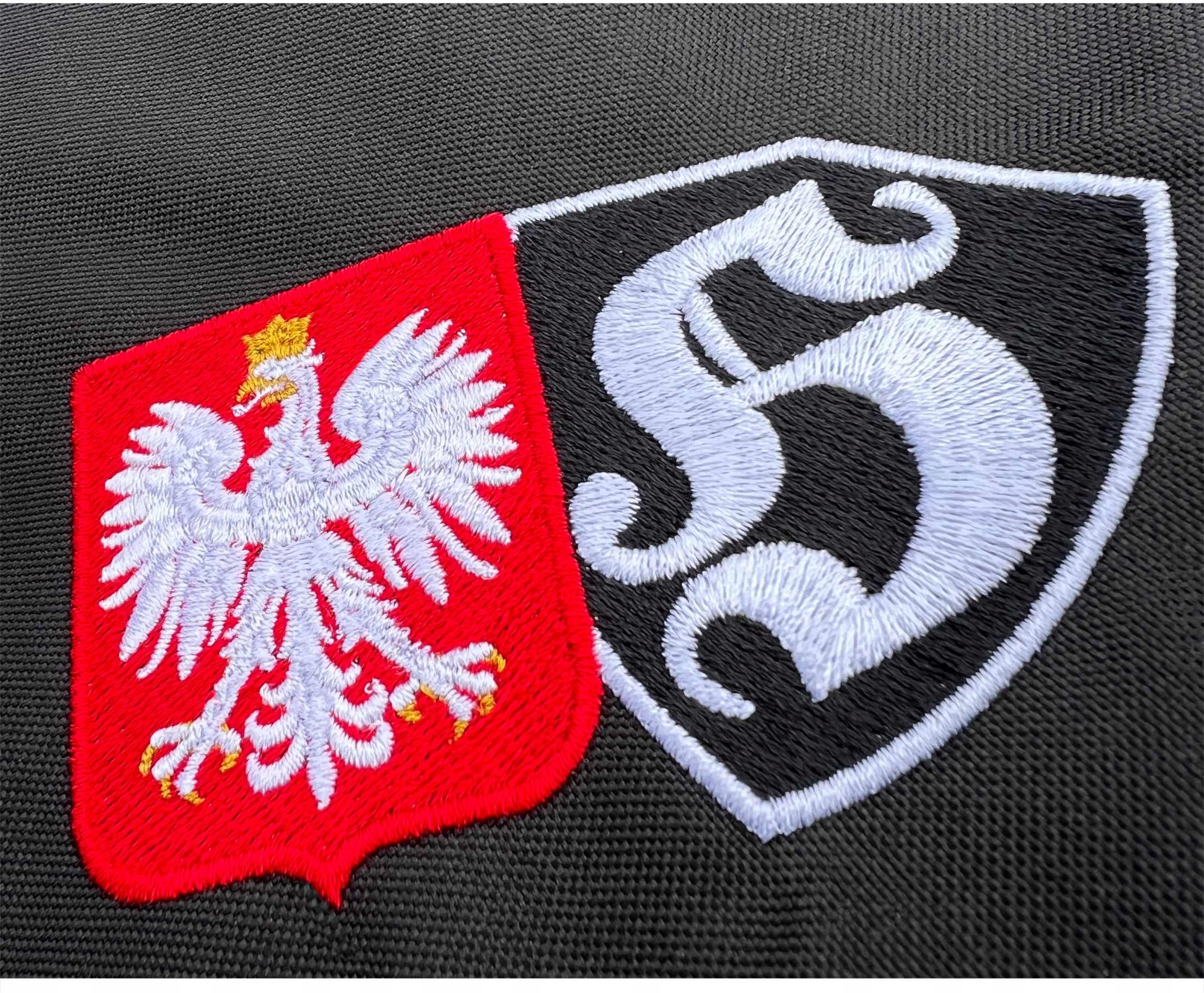 Bluza Russell Poland Hooligans haft Polska stojka bez kaptura ultras XL ...