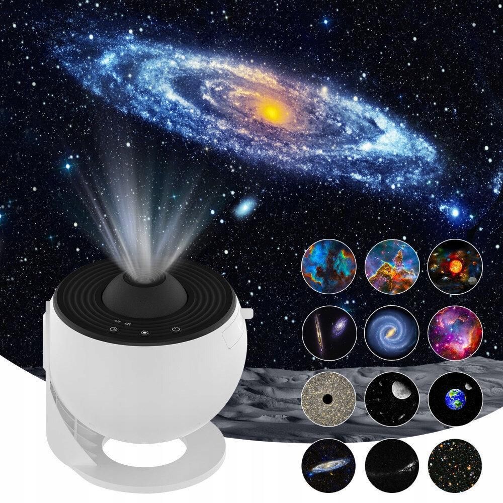 Projektor Planet Lampka Nocna Led Planetarium Gwiazd Rzutnik Niebo 13x ...